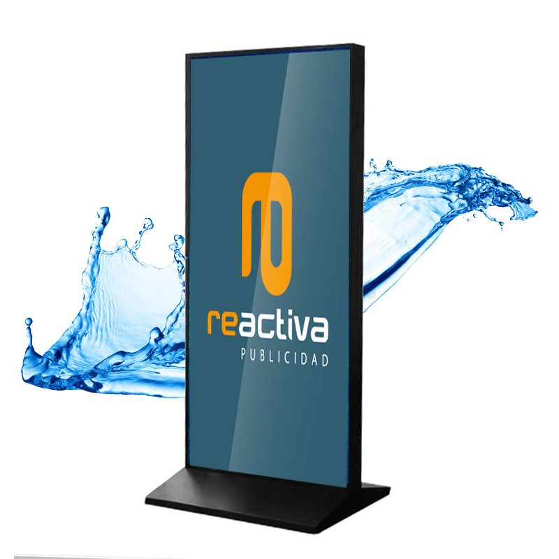 Totem publicitario LED para exterior de 3mm de tamaño de pixel