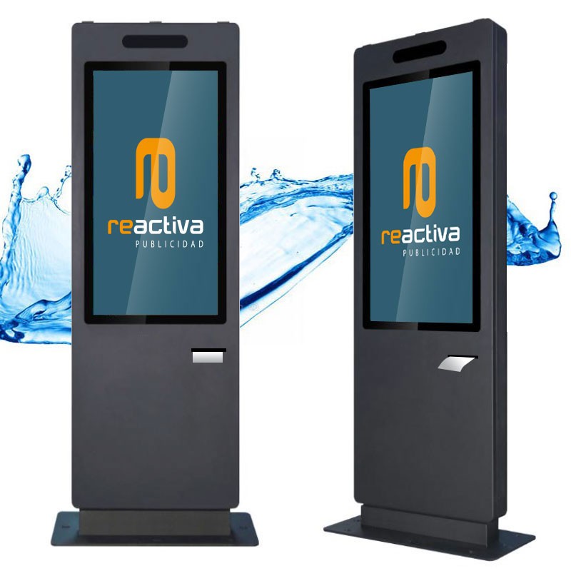 Totem interactivo de 43" para la intemperie Versiones de producto ...